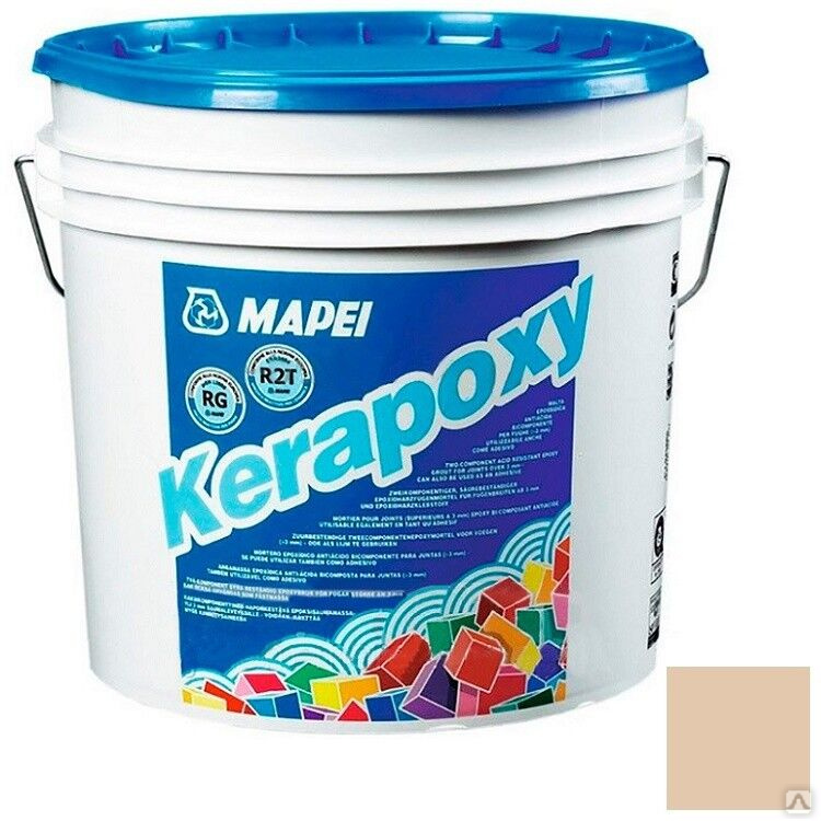 Затирка Mapei Kerapoxy №132 бежевая 10 кг купить за 9 206.50 руб. в ...